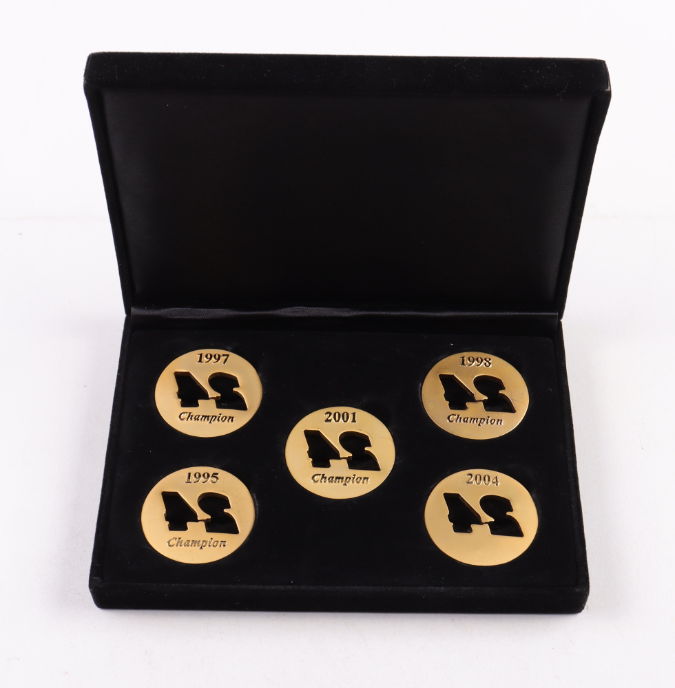 Jeff Gordon Commemorative Coin Set with Case | Pristine Auction