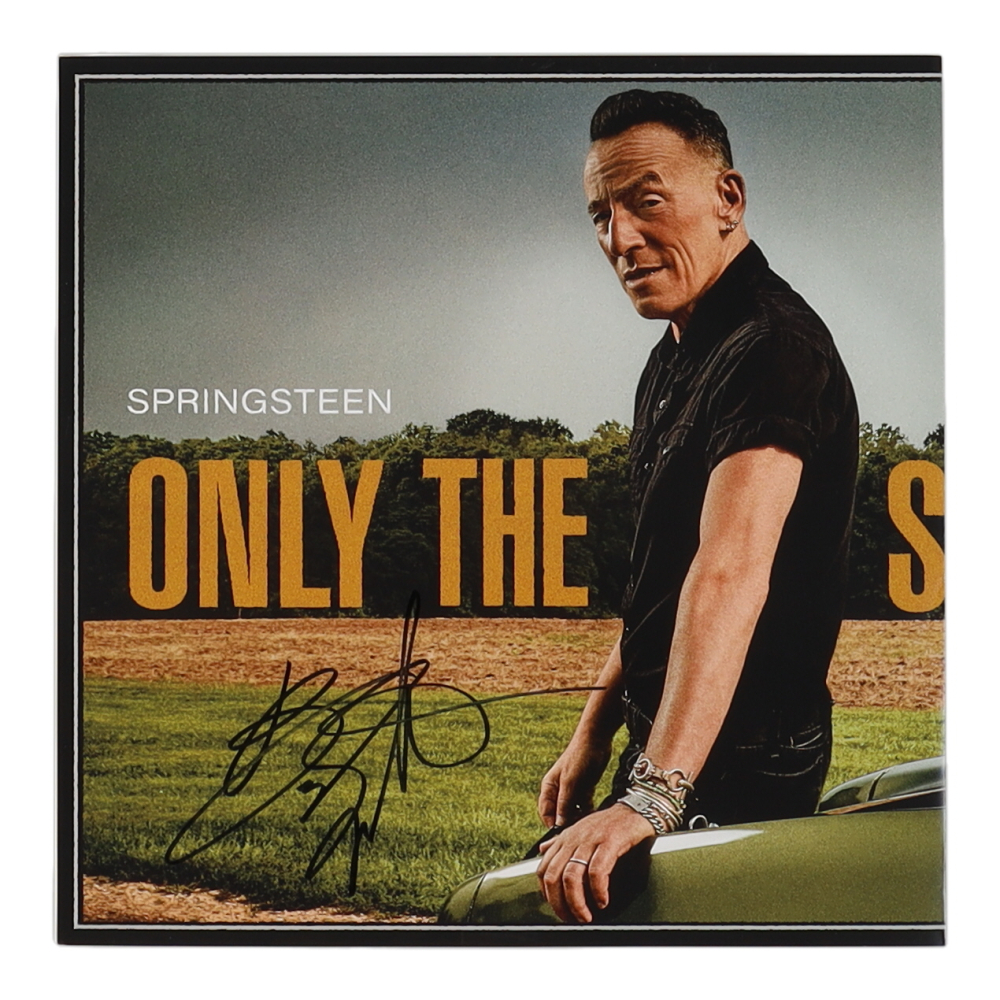 Bruce Springsteen Signed "Only the Strong Survive" Album Insert (JSA ...