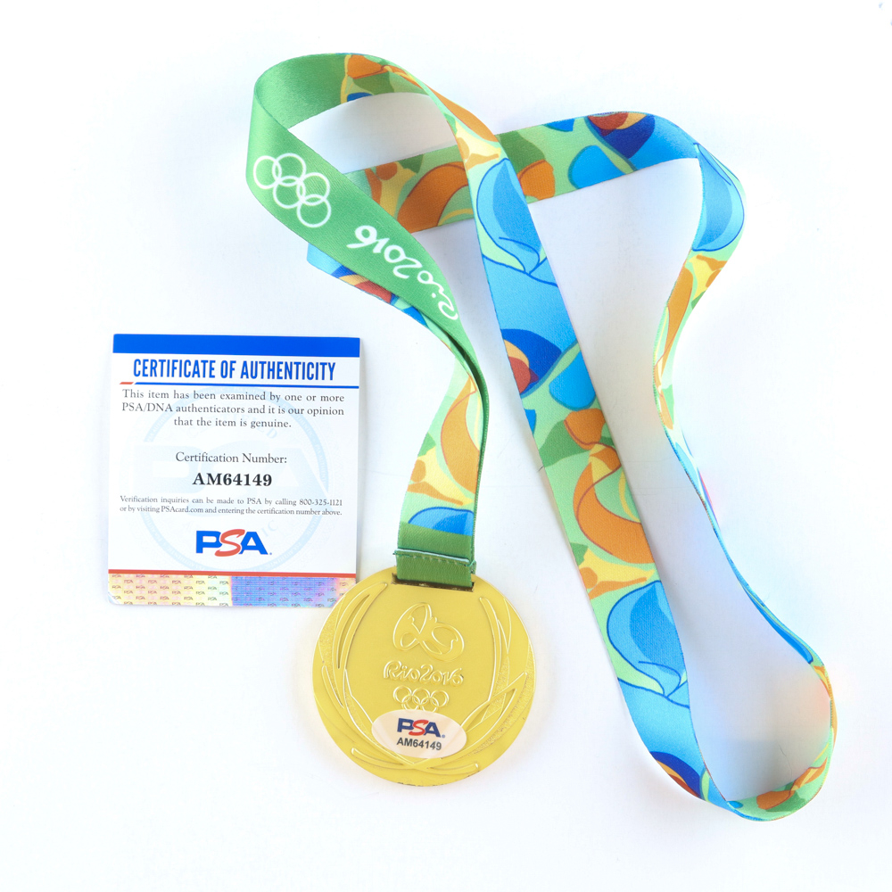Allyson Felix Signed 2016 Rio de Janeiro Olympics Replica Gold Medal ...