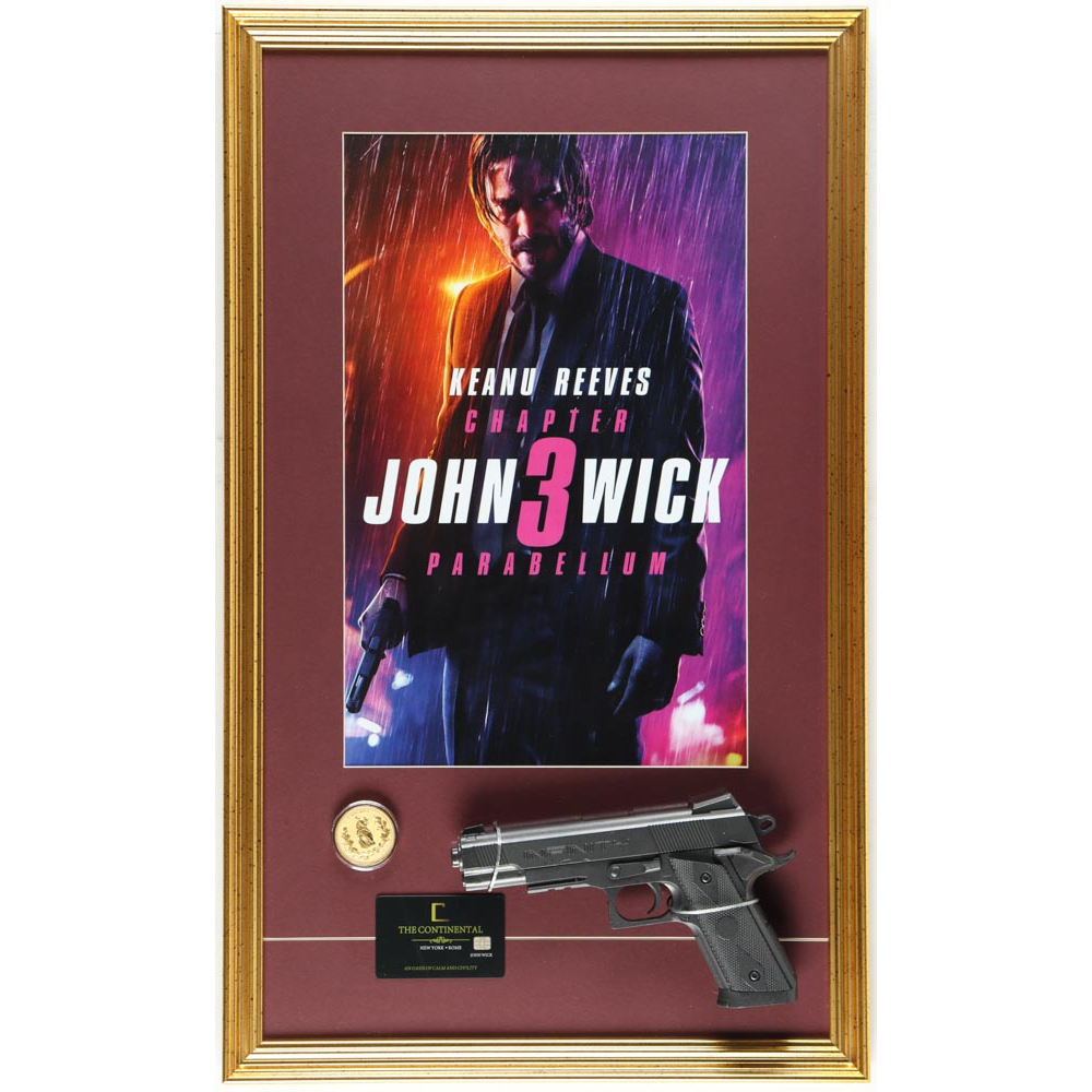 "John Wick Chapter 3: Parabellum" Custom Framed Movie Poster Display ...