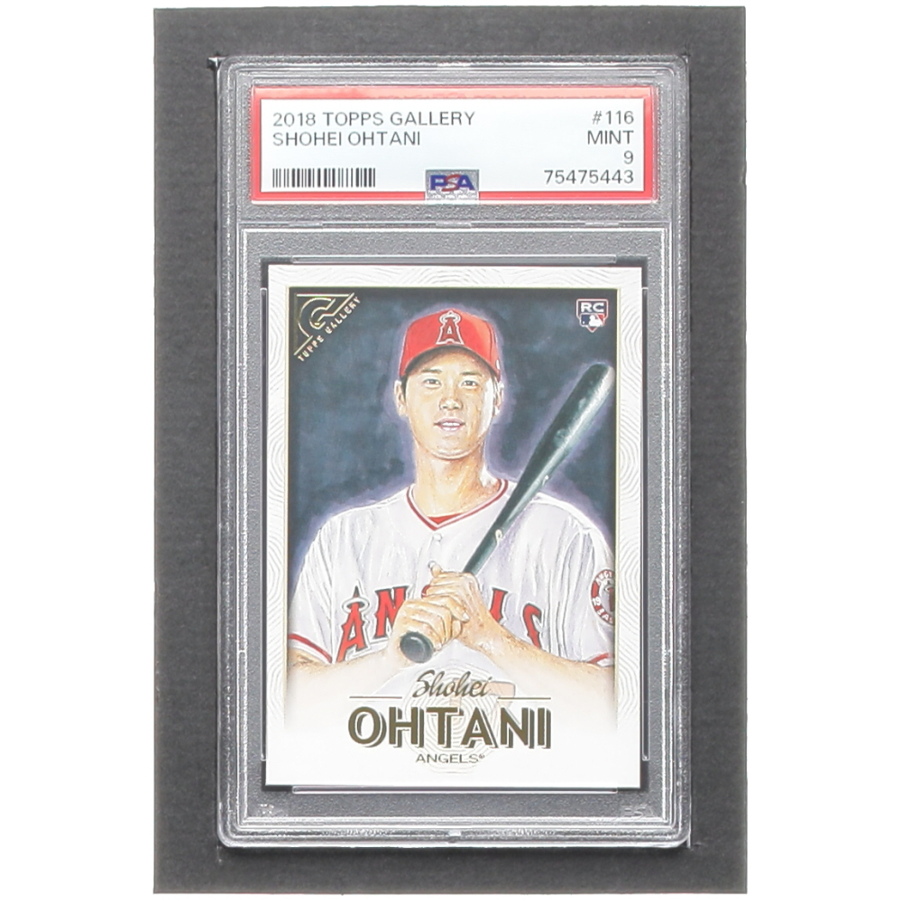 Shohei Ohtani 2018 Topps Gallery #116 RC (PSA 9) | Pristine Auction