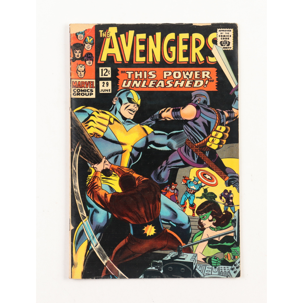 1966 "The Avengers" Issue #29 Marvel Comic Book | Pristine Auction