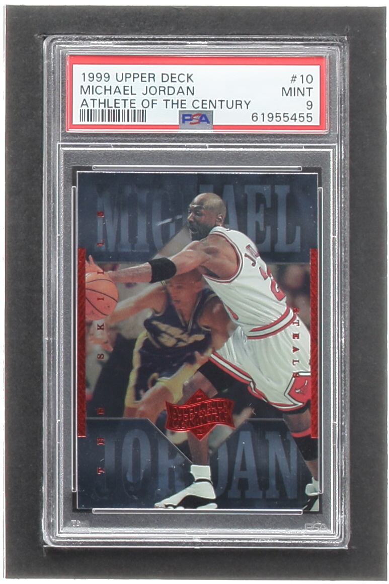 Michael Jordan 1999 Upper Deck Michael Jordan Athlete of the Century ...