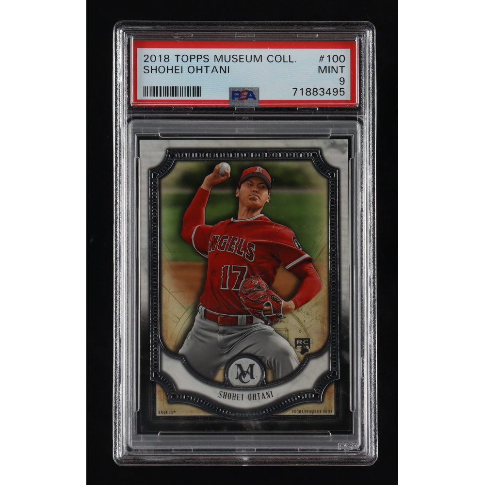 Shohei Ohtani 2018 Topps Museum Collection #100 RC (PSA 9) | Pristine ...