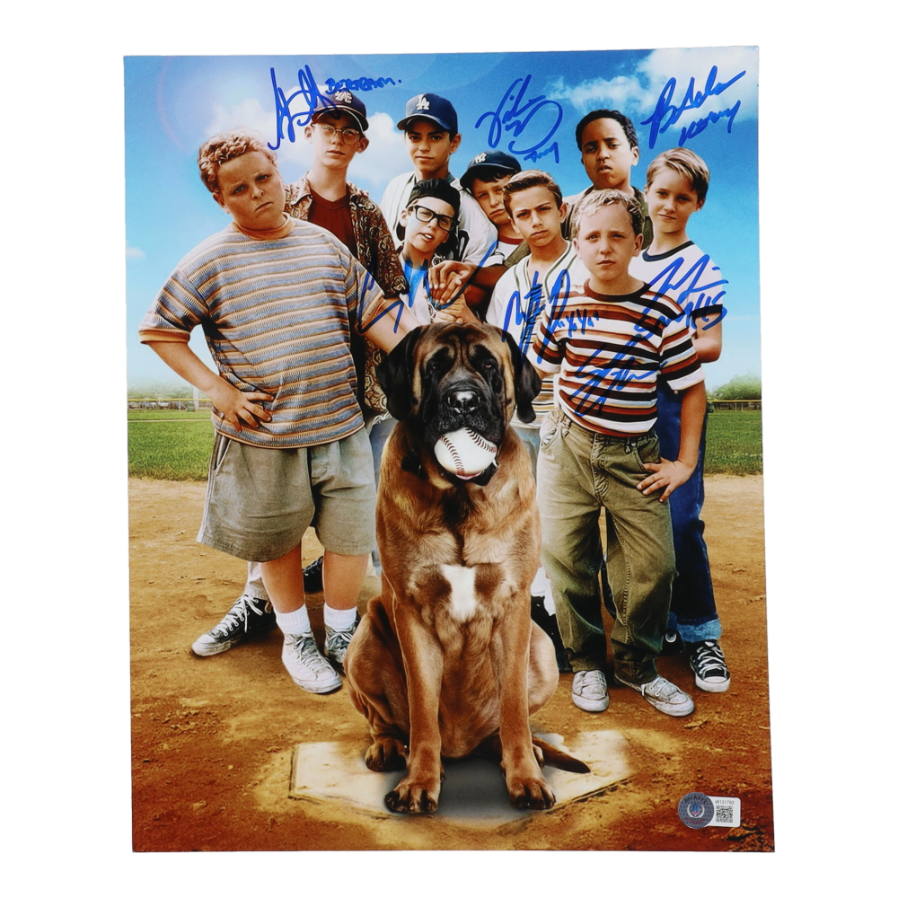 "The Sandlot" 11x14 Photo Signed by (7) with Tom Guiry, Chauncey ...