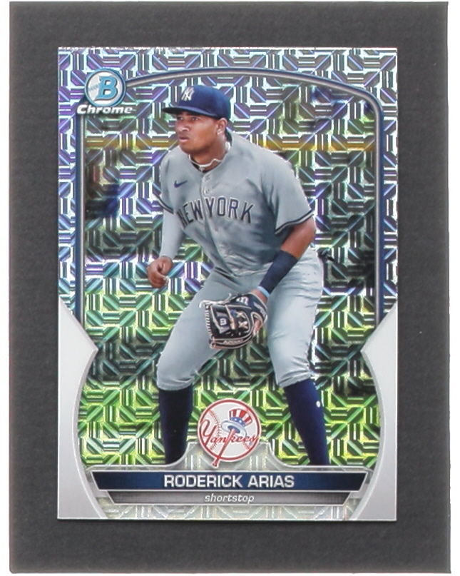 Roderick Arias 2023 Bowman Chrome Mega Box Prospects #BCP135 RC ...