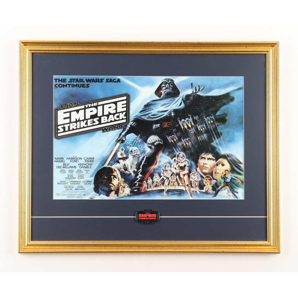 "Star Wars: The Empire Strikes Back" Custom Framed Horizontal Poster ...