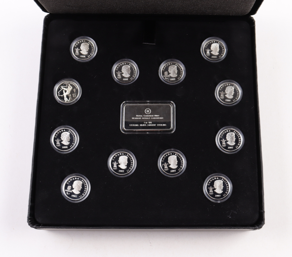 2013 Royal Canadian Mint Vancouver 2010 Olympics Sterling Silver ...