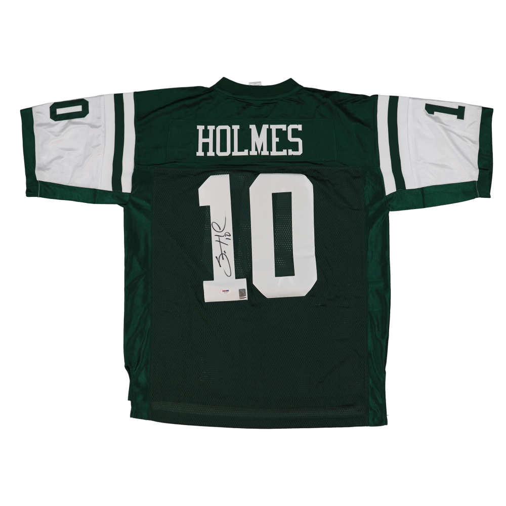 Santonio Holmes Signed Jets Jersey (PSA & Holmes) | Pristine Auction