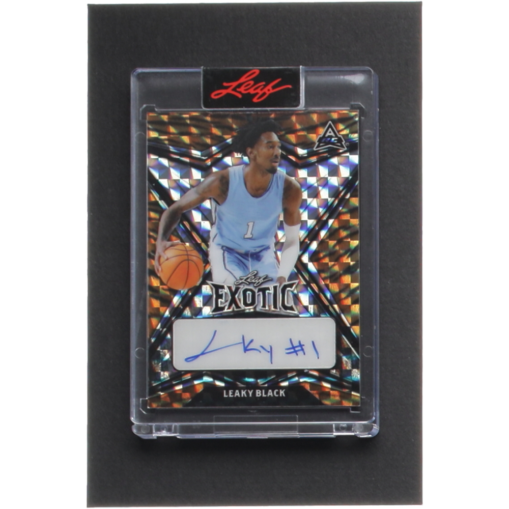 Leaky Black 2022-23 Leaf Exotic Mosaic Tiger #BALB1 #5/7 RC | Pristine ...