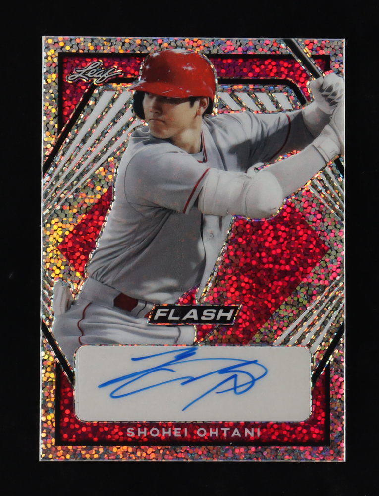 Shohei Ohtani 2021 Leaf Flash Pink #BASO1 #12/15 | Pristine Auction