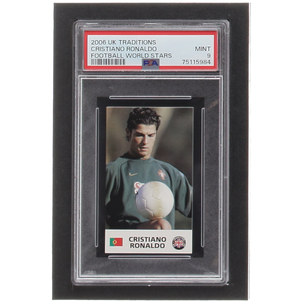 Cristiano Ronaldo 2006 UK Traditions World Stars #NNO (PSA 9 ...
