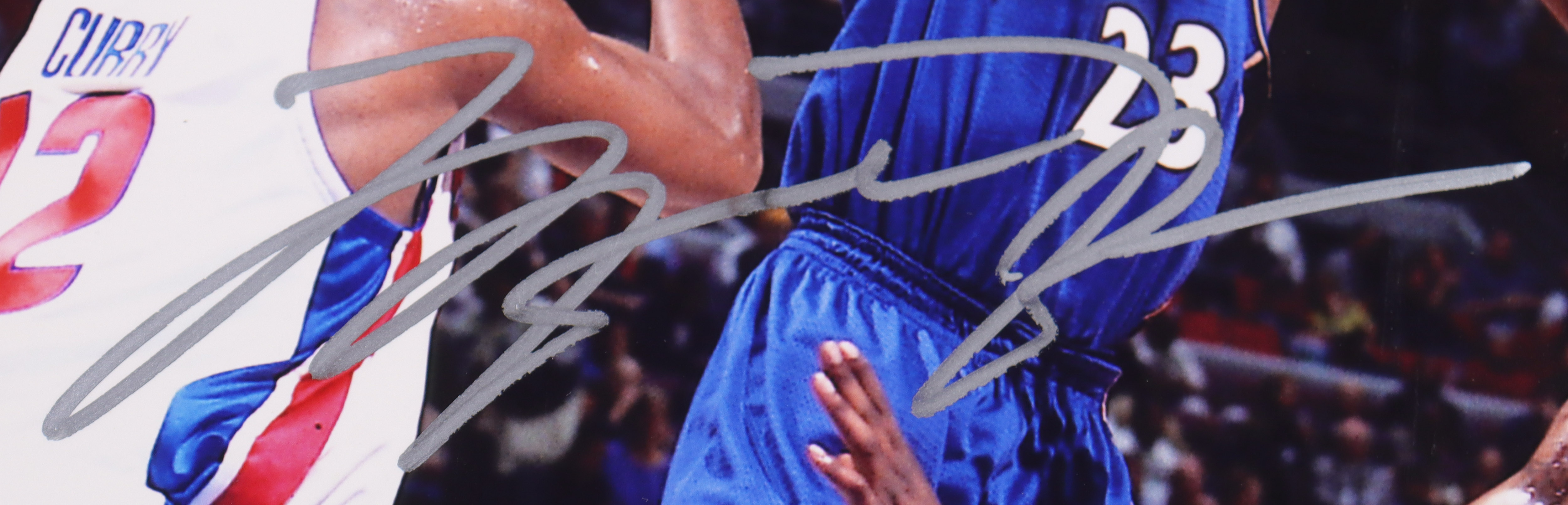 Michael Jordan Signed Wizards Custom Matted Photo Display (UDA ...