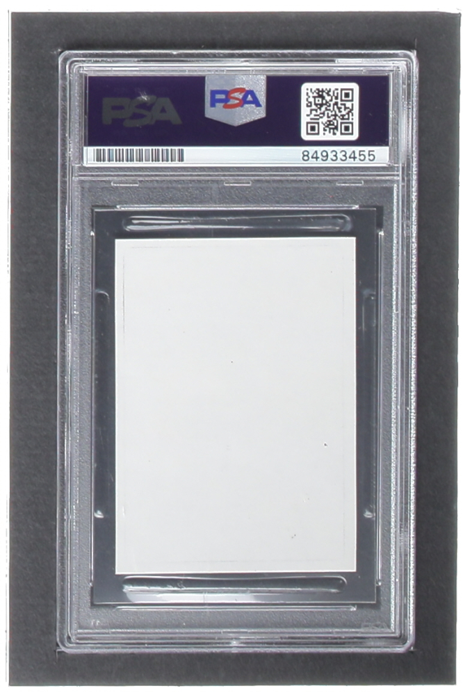 Mike Tyson Signed Custom Sticker Card (PSA | Autograph Graded PSA 10 ...