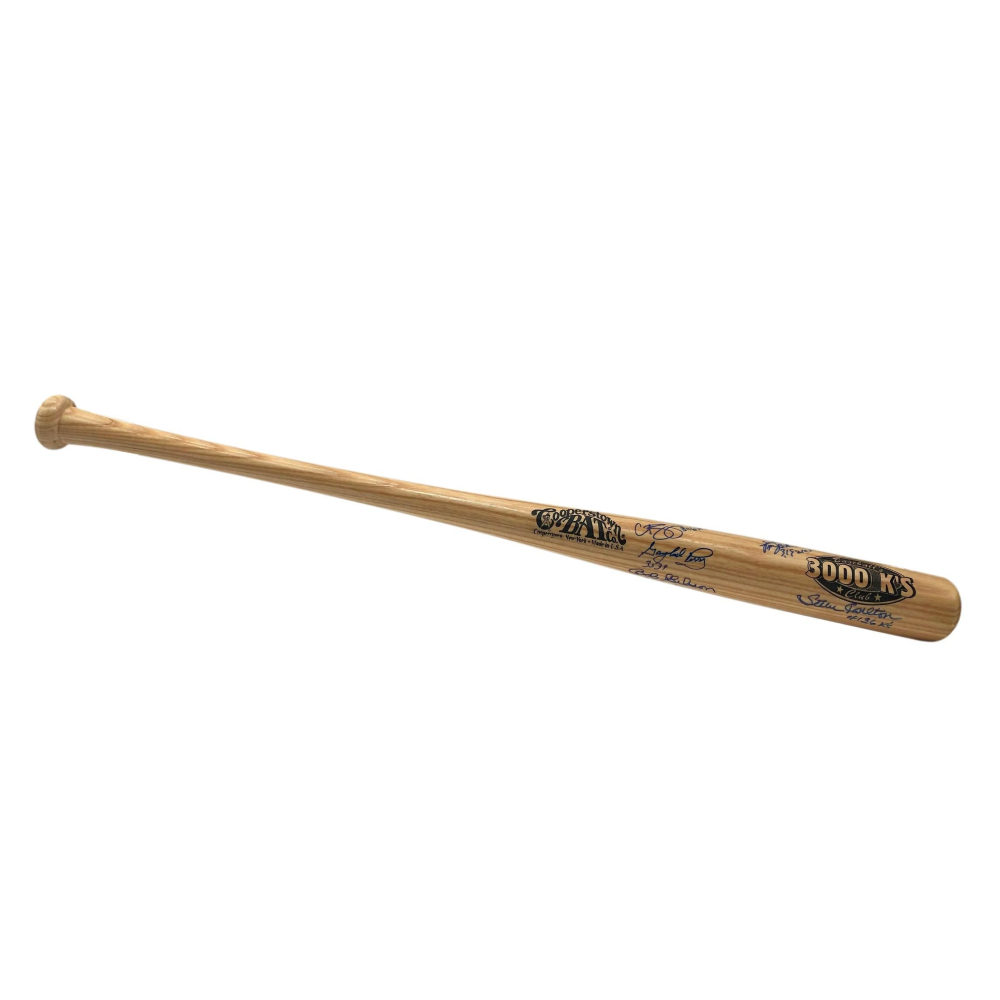 Cooperstown Bat Co. "3000 Strikeout Club" Baseball Bat Signed With ...