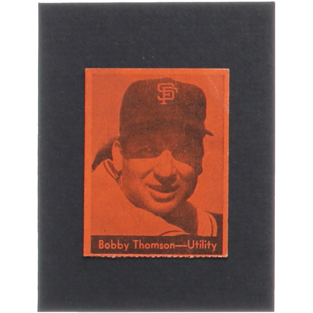Bobby Thomson Custom Trading Card | Pristine Auction