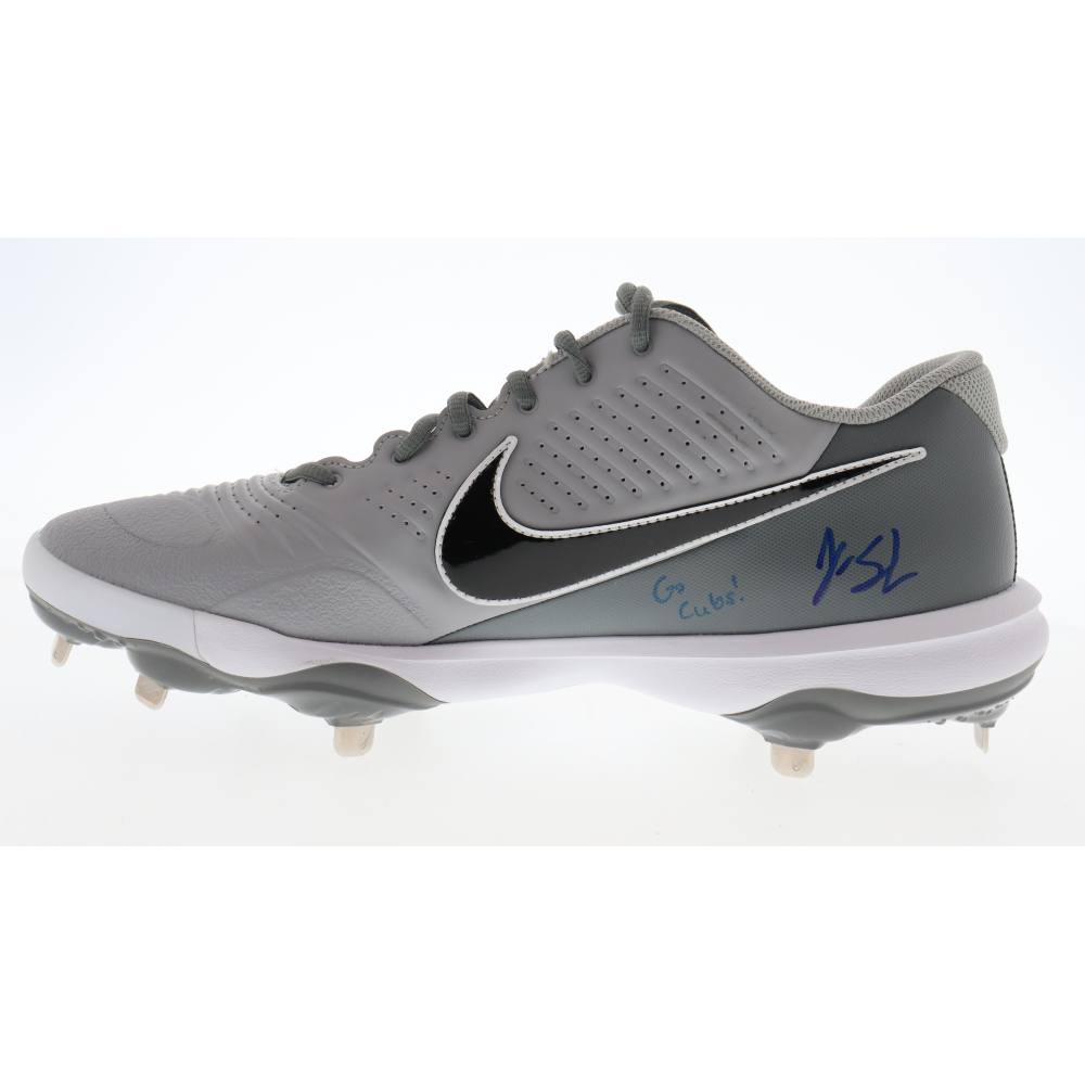 Justin Steele Signed Nike Baseball Cleat Inscribed "Go Cubs!" (PSA ...