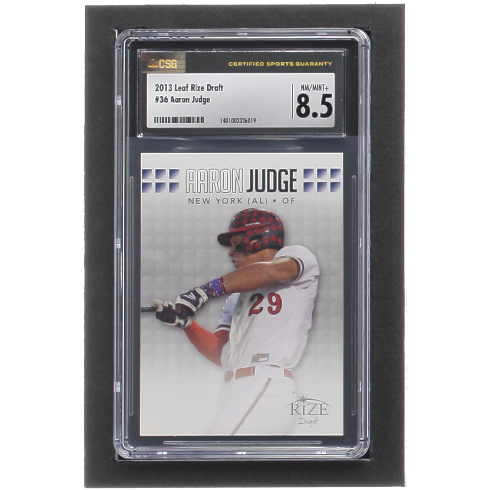 Aaron Judge 2013 Rize Draft #36 RC (CSG 8.5) | Pristine Auction