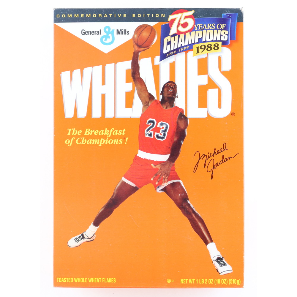 Michael Jordan Wheaties Cereal Box | Pristine Auction