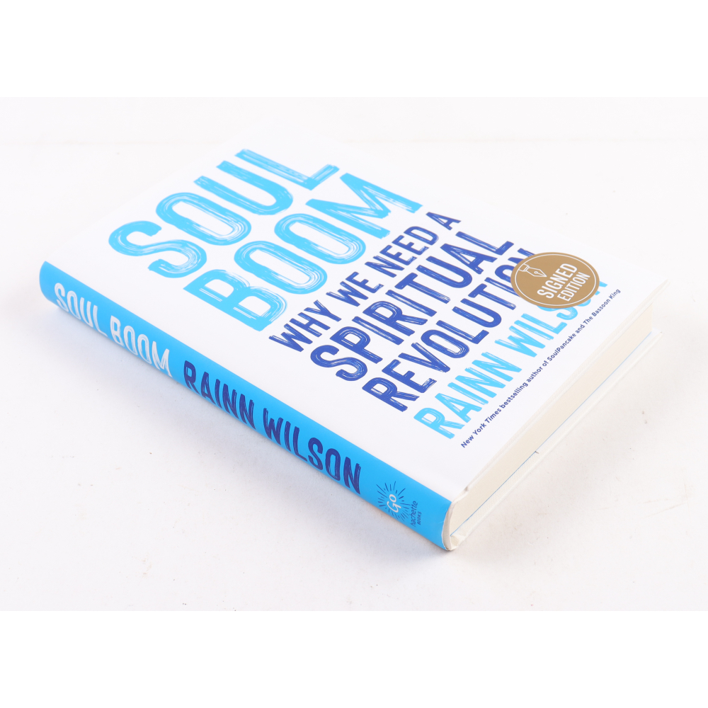Rainn Wilson Signed "Soul Boom: Why We Need a Spiritual Revolution ...
