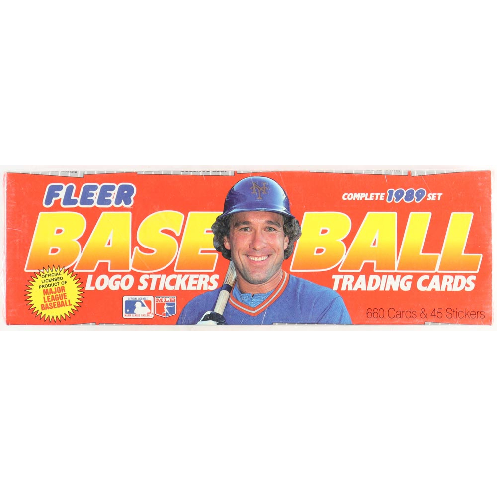 1989 Fleer Baseball Complete Set of (660) Cards with Bill Ripken #616 ...
