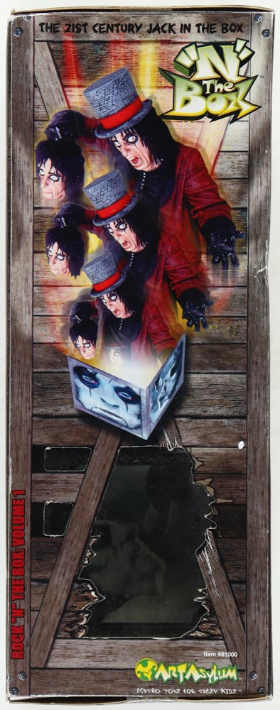 Alice Cooper Signed "Jack 'N The Box" Figure (Beckett) | Pristine Auction