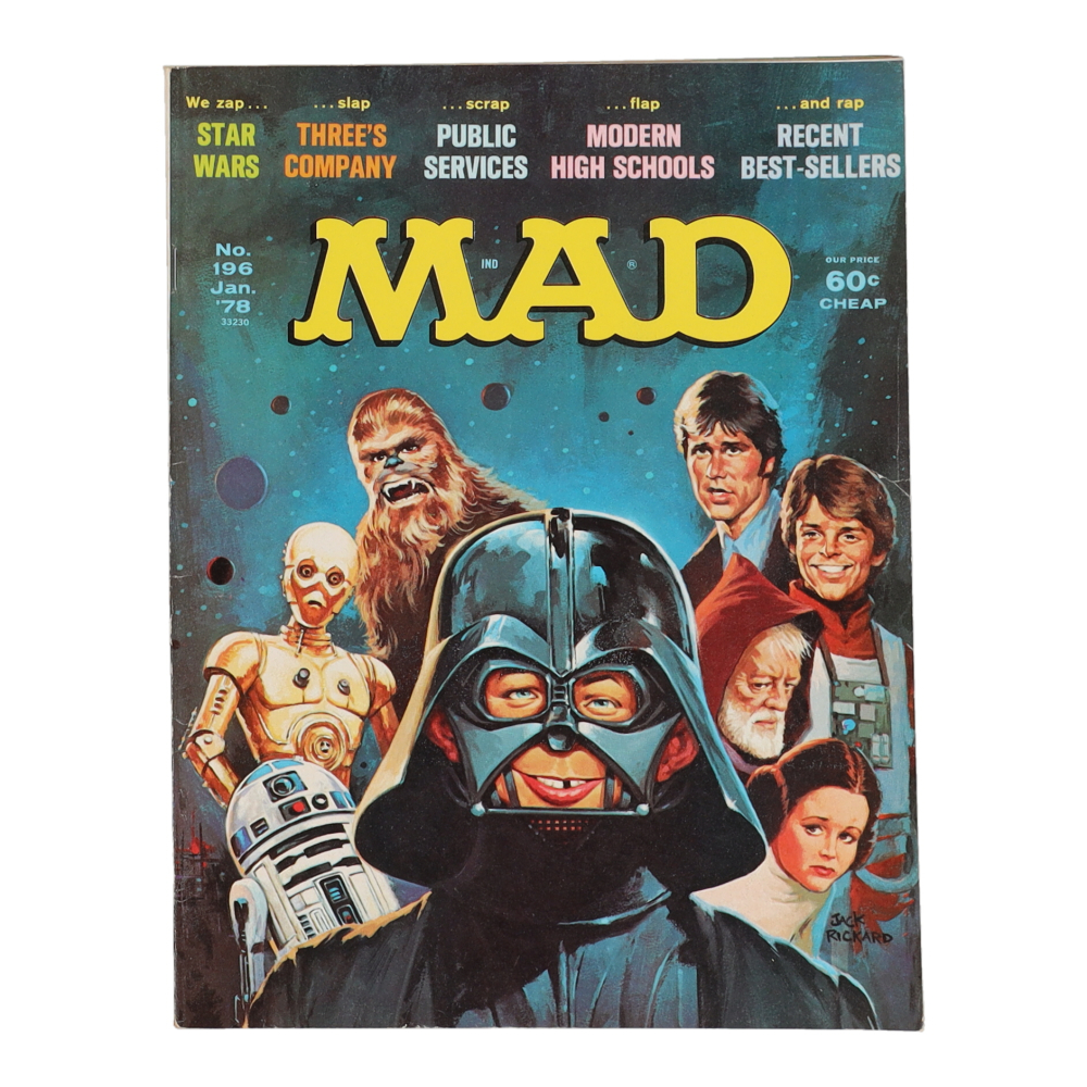 Vintage 1978 "Star Wars Mad" Comic Book #196 | Pristine Auction