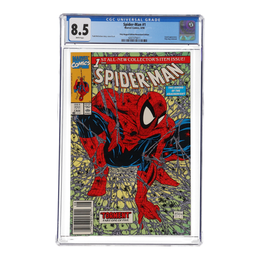 1990 "Spider-Man: Torment" Issue #1 Marvel Comic Book (CGC 8.5 ...