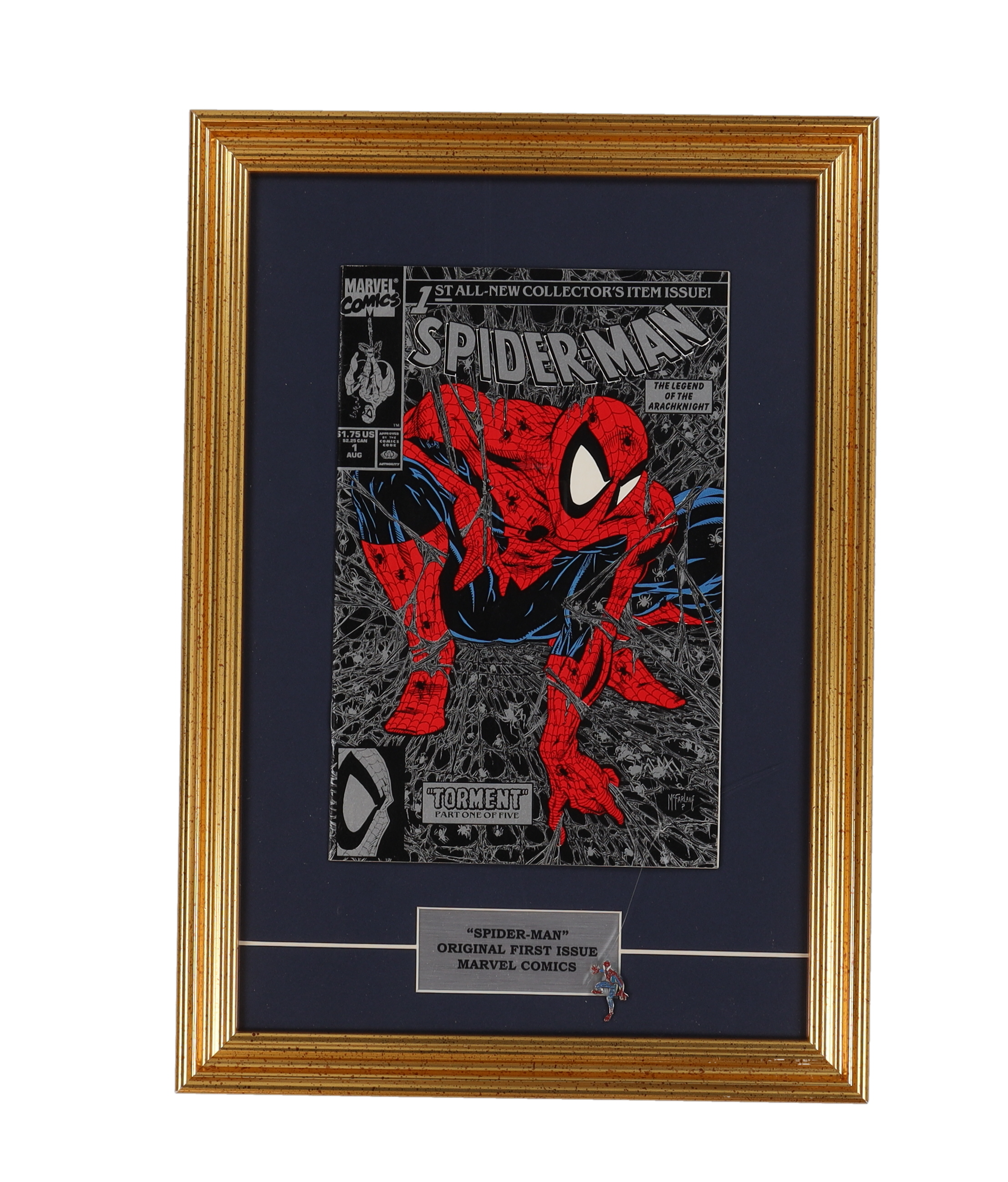 Marvel Comics "Spiderman: Torment" First Issue Custom Framed Comic Book ...