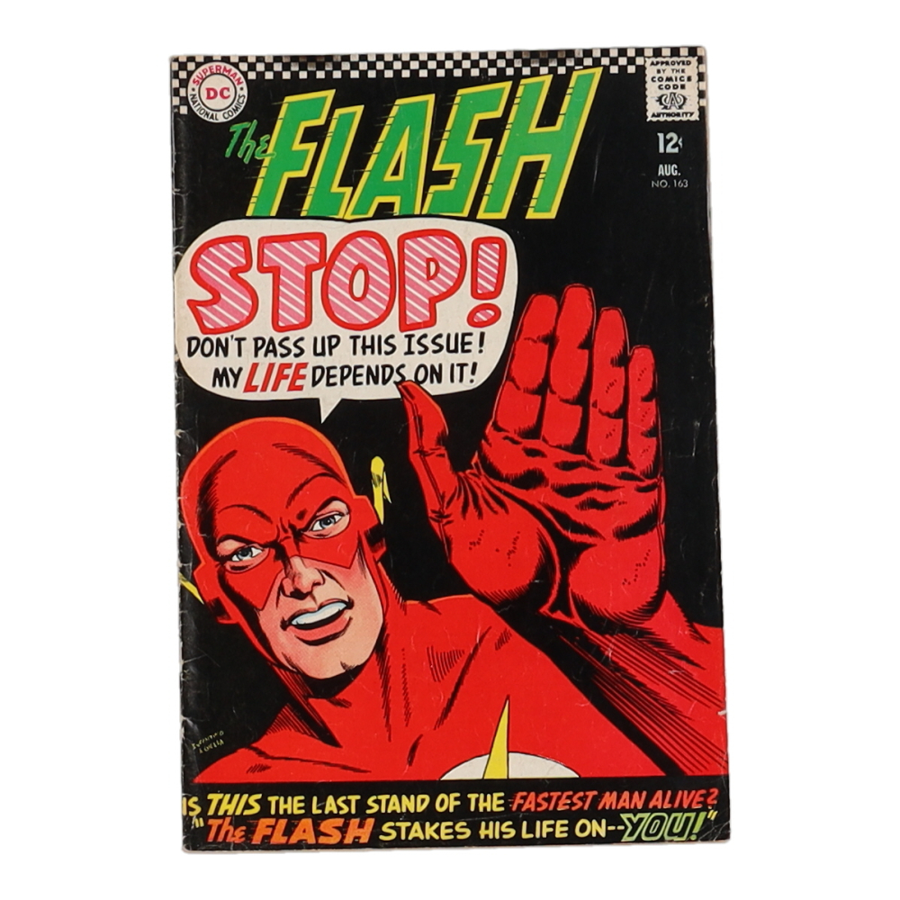 1966 "The Flash" Issue #163 DC Comic Book | Pristine Auction