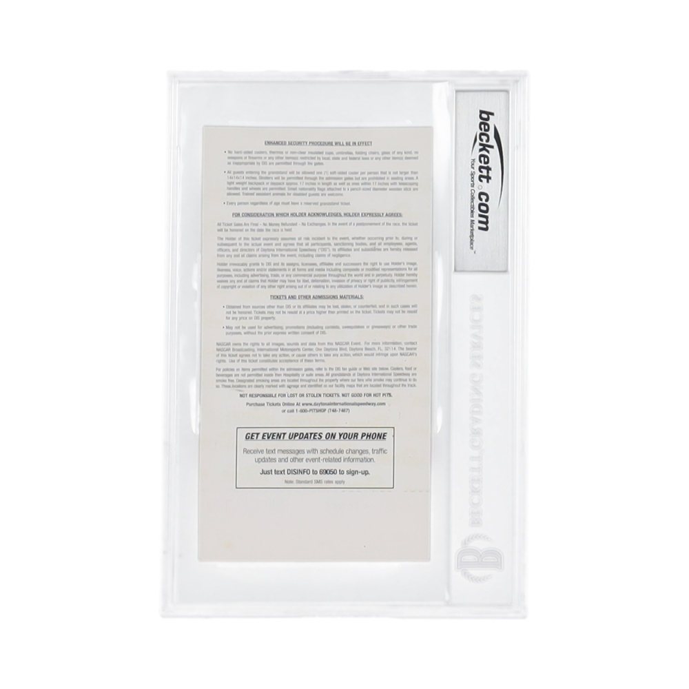 2015 Daytona 500 Ticket (BGS 5) | Pristine Auction