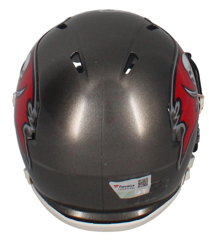 Tom Brady Signed Tampa Bay Buccaneers Speed Mini Helmet (Fanatics ...