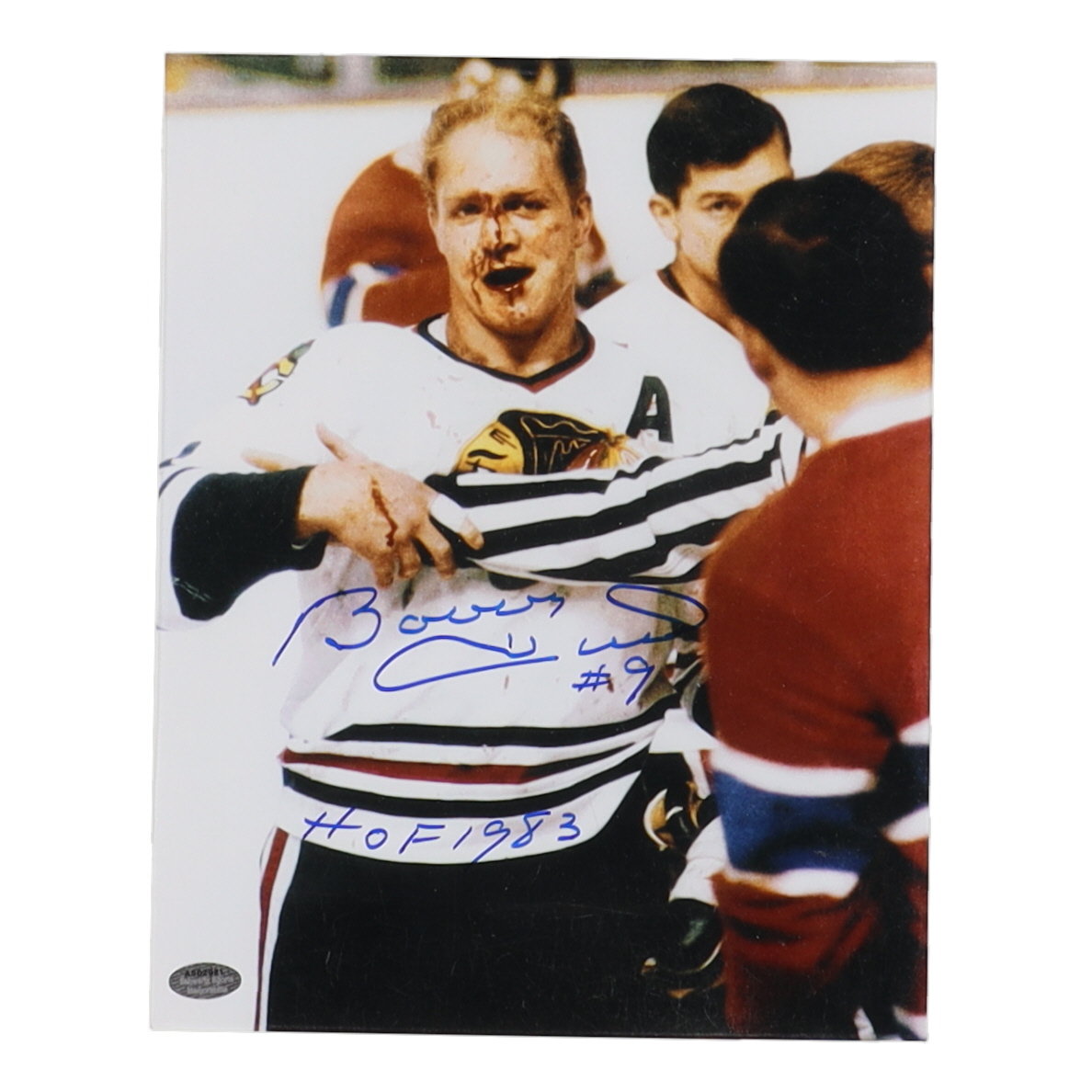 Bobby Hull Signed Blackhawks 8x10 Photo Inscribed "HOF 1983" (Schwartz ...