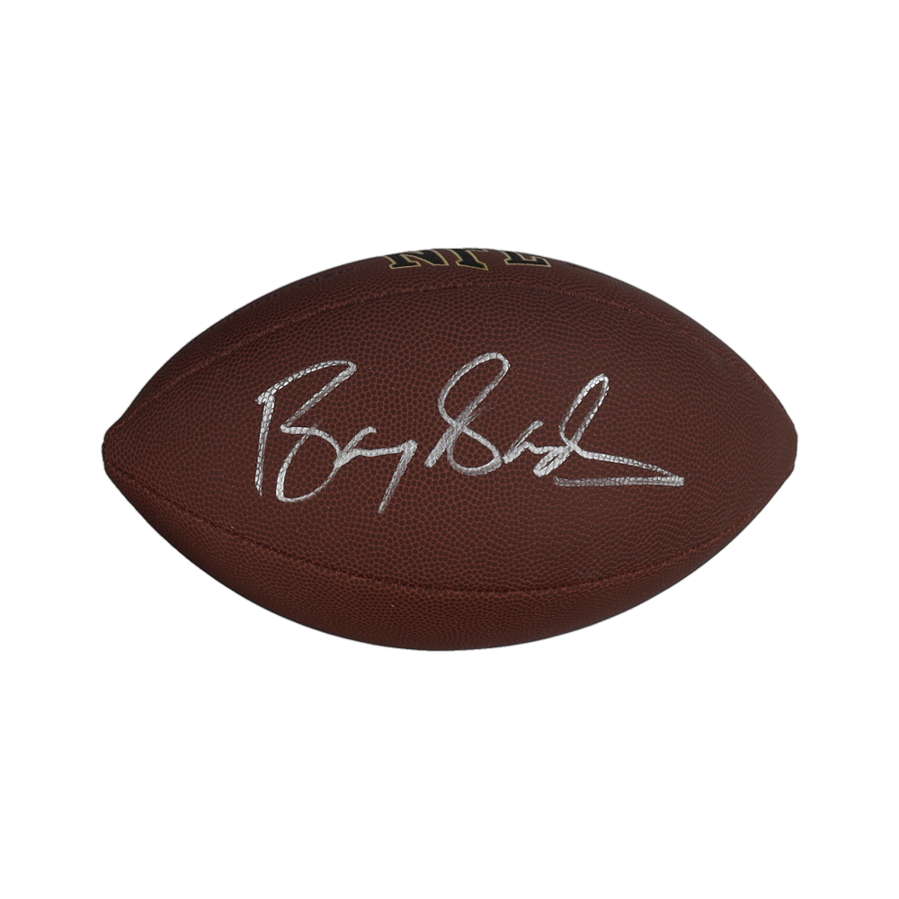 Barry Sanders Signed NFL Football (Schwartz) | Pristine Auction