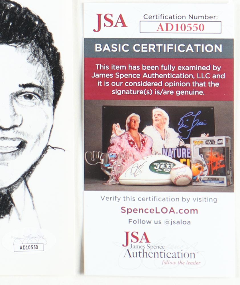 Boxing Caricature 10x14 Photo Signed By (4) with Chuck Wepner, Aaron ...