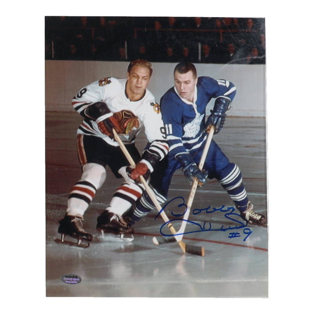 Bobby Hull Signed Blackhawks 8x10 Photo (Schwartz) | Pristine Auction