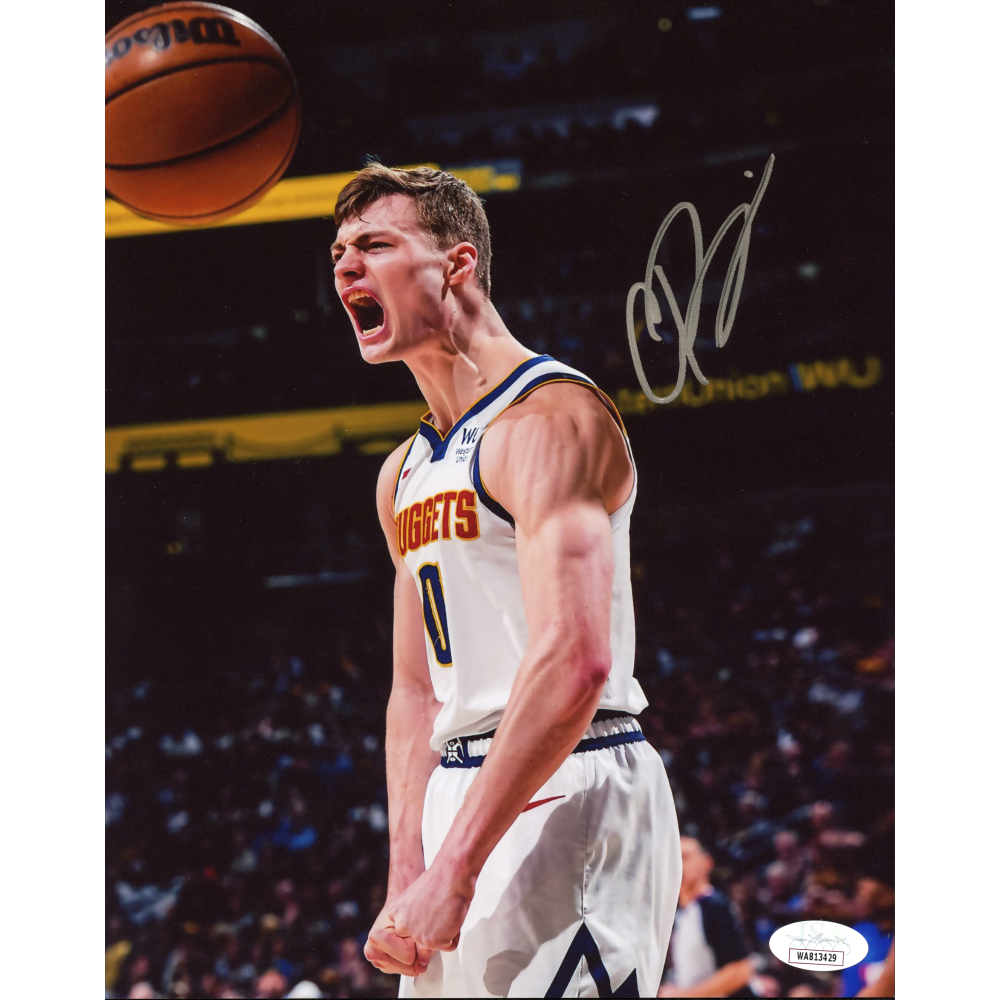 Christian Braun Signed Nuggets 8x10 Photo (JSA) | Pristine Auction