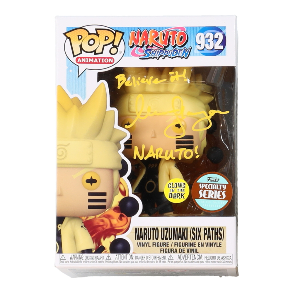 Maile Flanagan Signed "Naruto Shippuden" #932 Naruto (Six Path Sage ...
