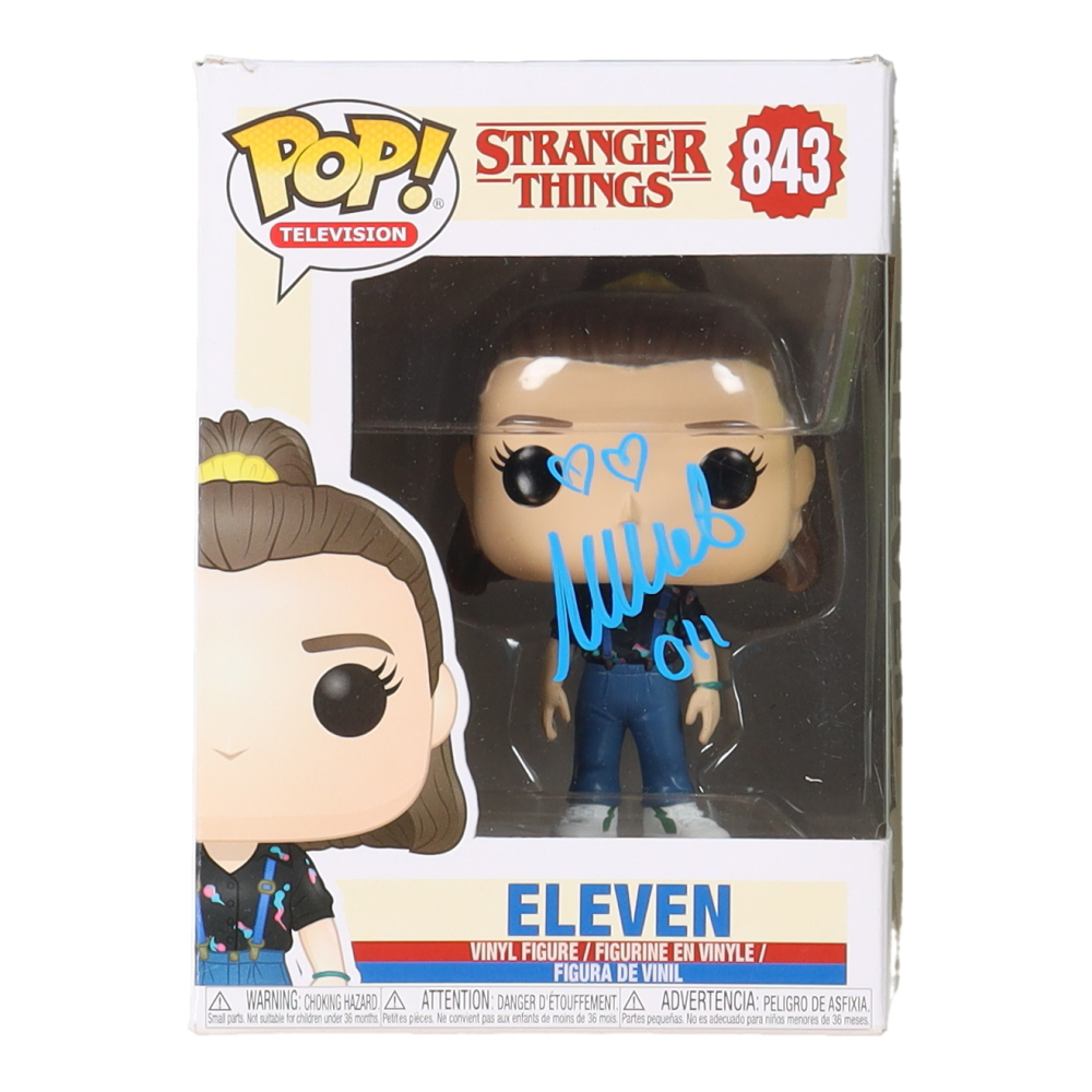 Millie Bobby Brown Signed "Stranger Things" #827 Eleven Funko Pop ...