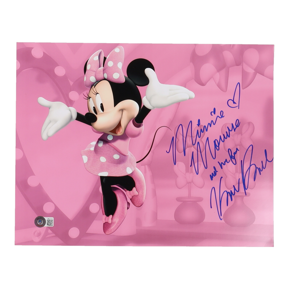 Kaitlyn Robrock Signed "Minnie Mouse" 11x15 Photo Inscribed "Minnie ...