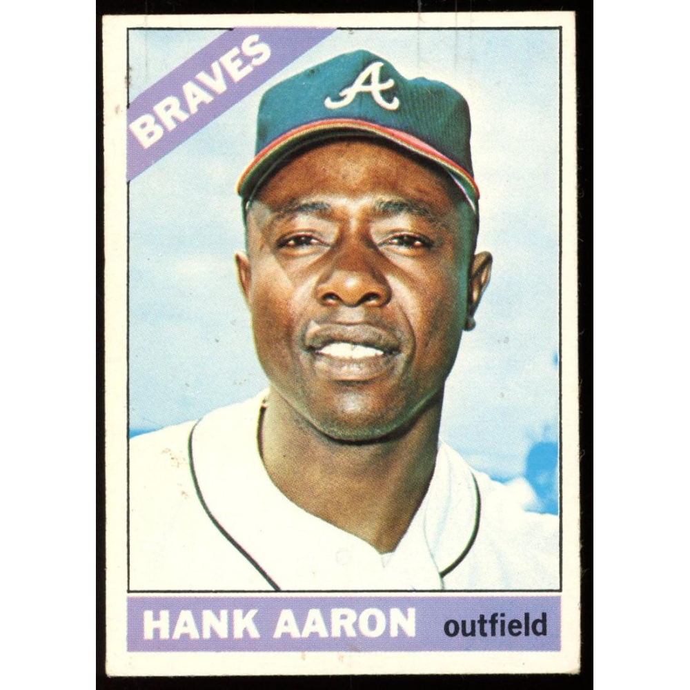 Hank Aaron 1966 Topps #500 | Pristine Auction