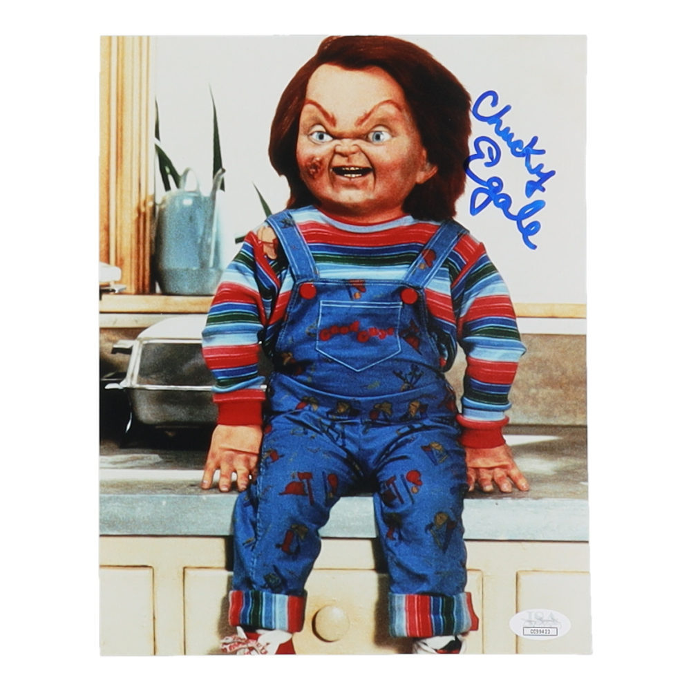 Ed Gale Signed "Child's Play" 8x10 Photo Inscribed "Chucky" (JSA ...