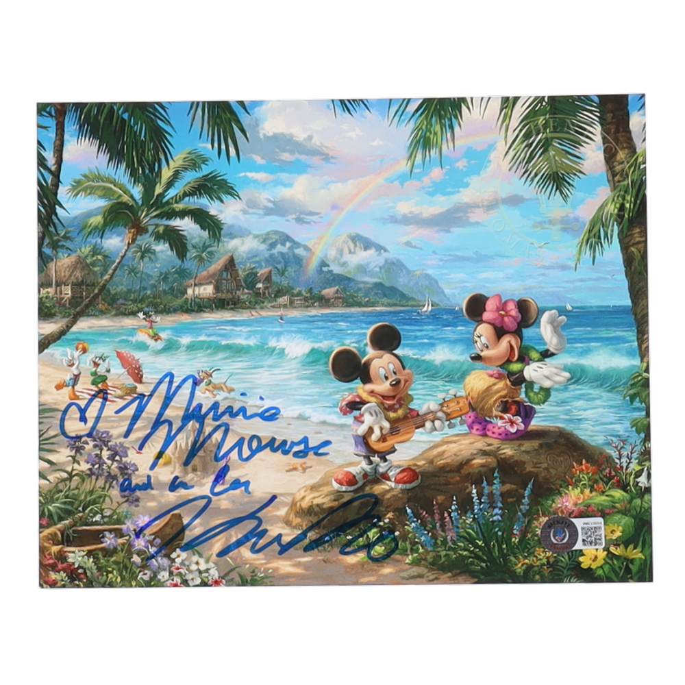 Kaitlyn Robrock Signed "Minnie Mouse" 8x10 Photo Inscribed "Minnie ...