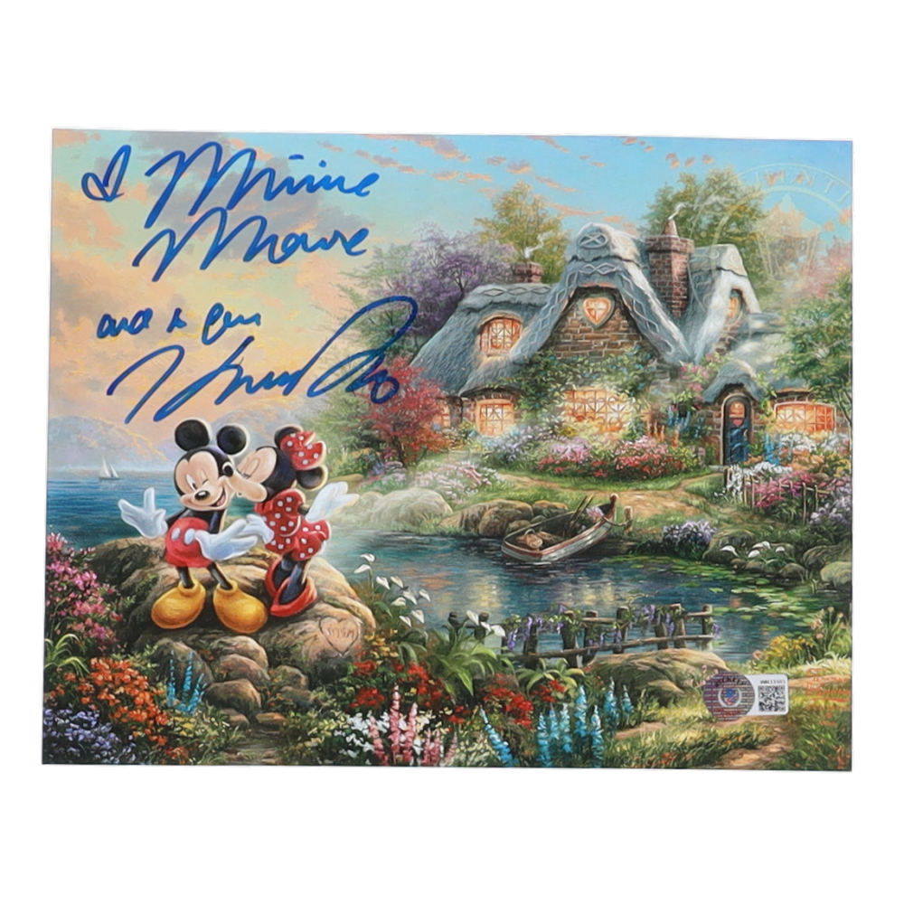 Kaitlyn Robrock Signed "Minnie Mouse" 8x10 Photo Inscribed "Minnie ...