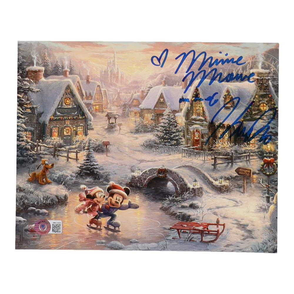 Kaitlyn Robrock Signed "Minnie Mouse" 8x10 Photo Inscribed "Minnie ...