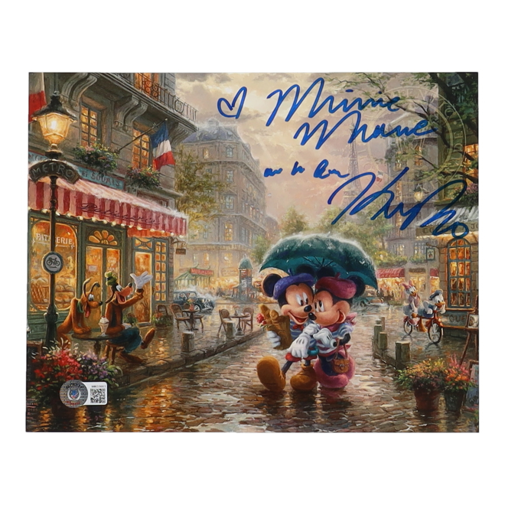 Kaitlyn Robrock Signed "Minnie Mouse" 8x10 Photo Inscribed "Minnie ...
