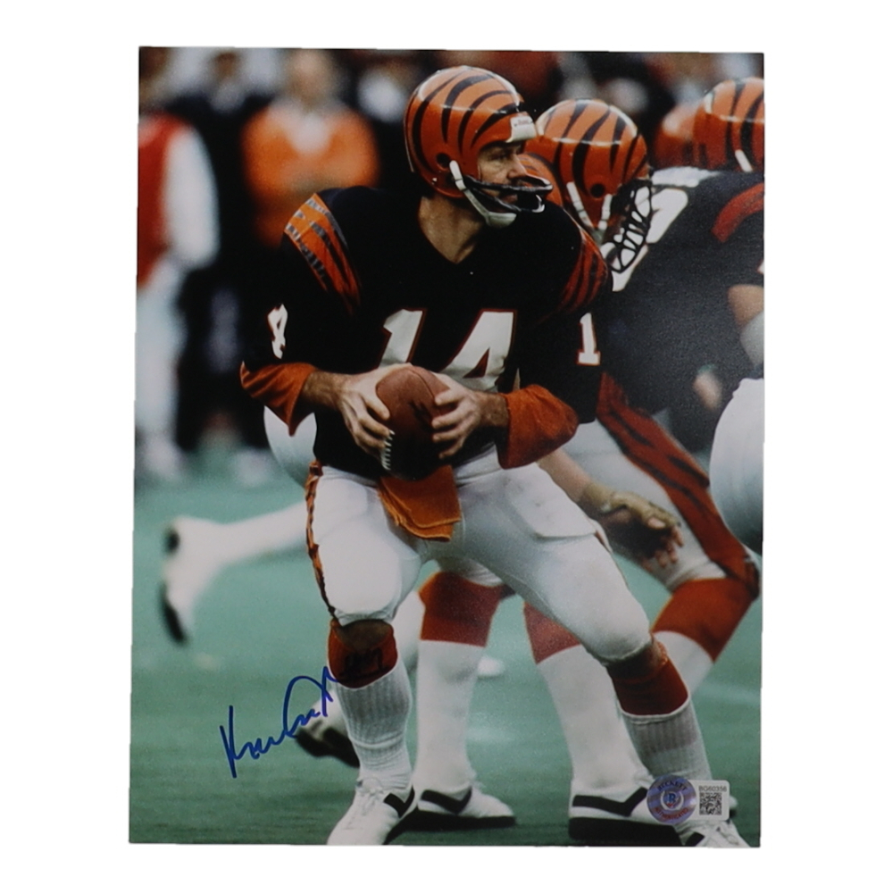 Ken Anderson Signed Bengals 8x10 Photo (Beckett) | Pristine Auction