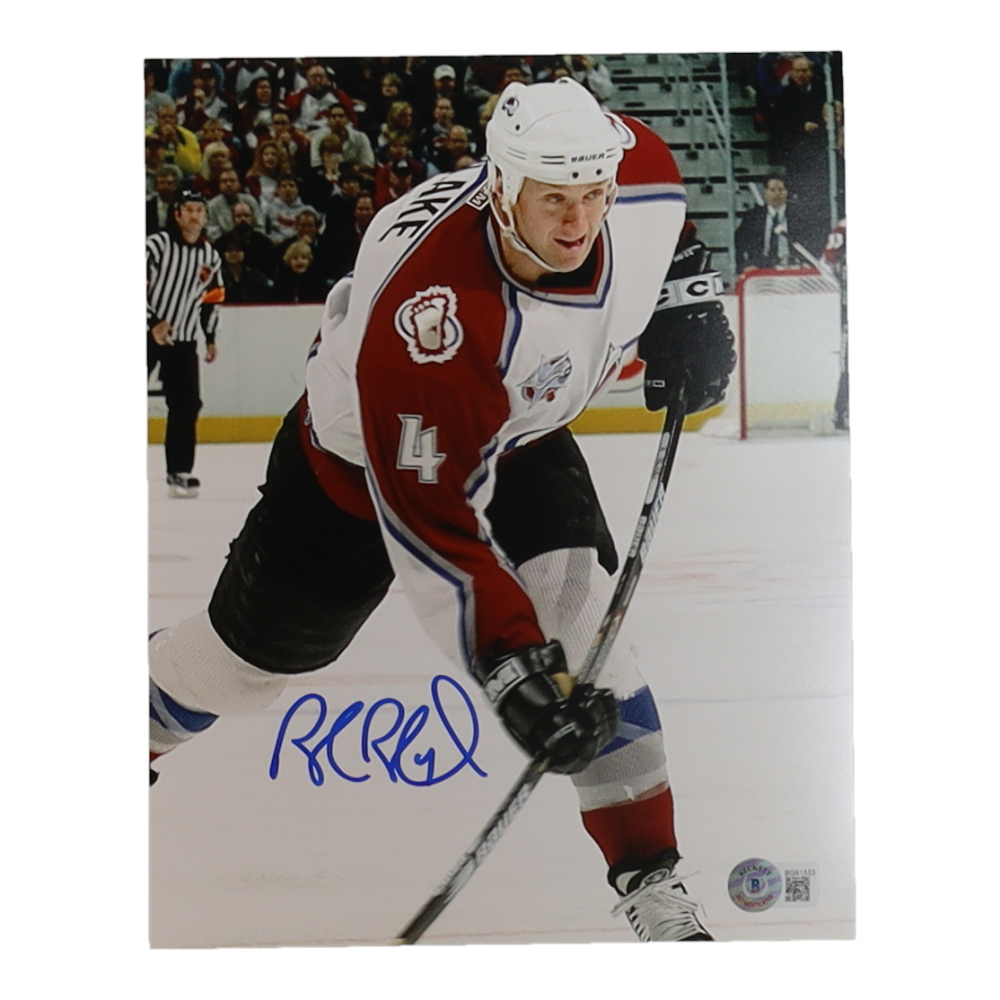 Rob Blake Signed Avalanche 8x10 Photo (Beckett) | Pristine Auction