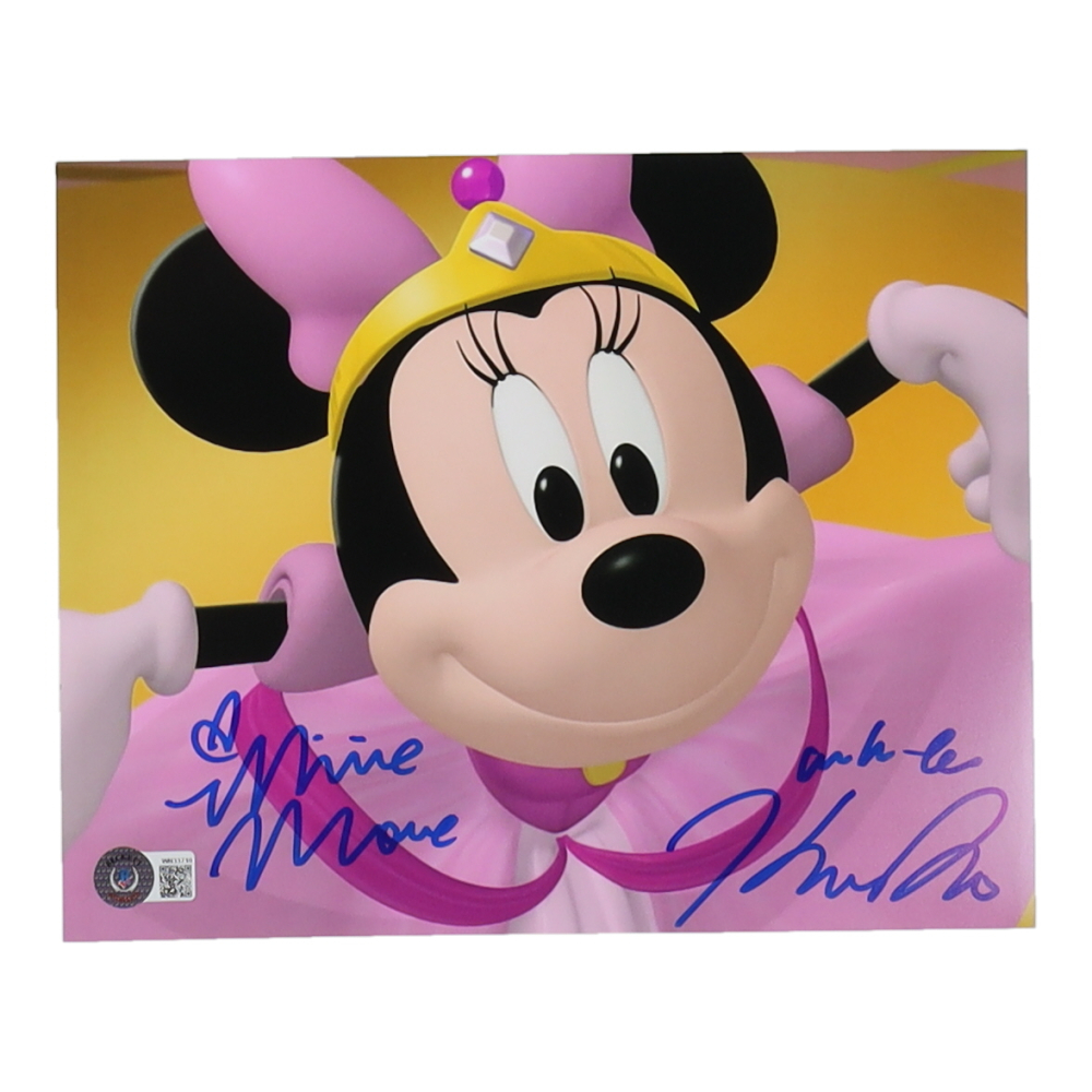 Kaitlyn Robrock Signed "Minnie Mouse" 8x10 Photo Inscribed "Minnie ...