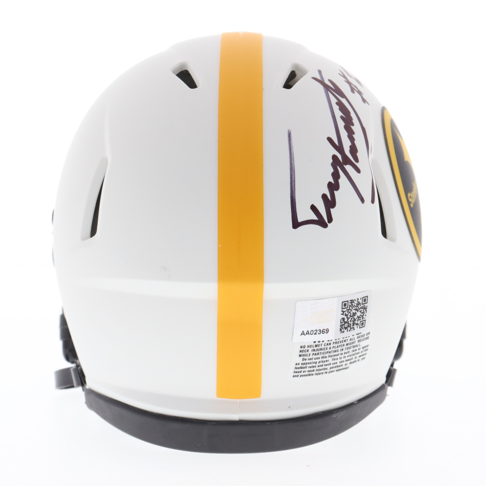 Terry Hanratty Signed Steelers Lunar Eclipse Alternate Speed Mini ...